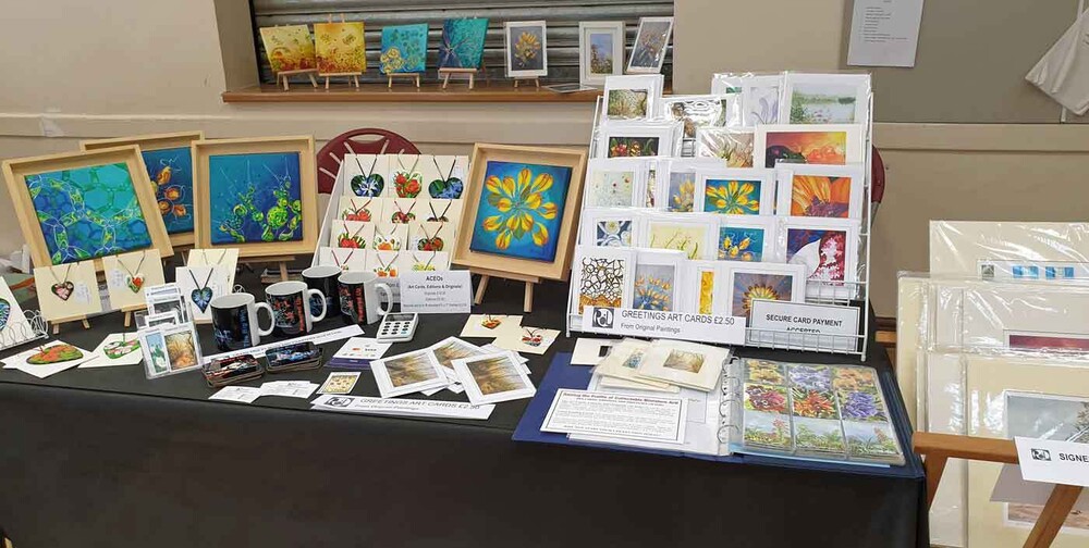 Love Local Craft Market Nelson South Wales - Rosemarie O'Leary Artist